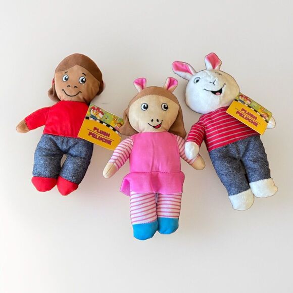 Unbranded | Toys | Arthur Pbs Plush Toy Set 3piece Bundle With Francine ...